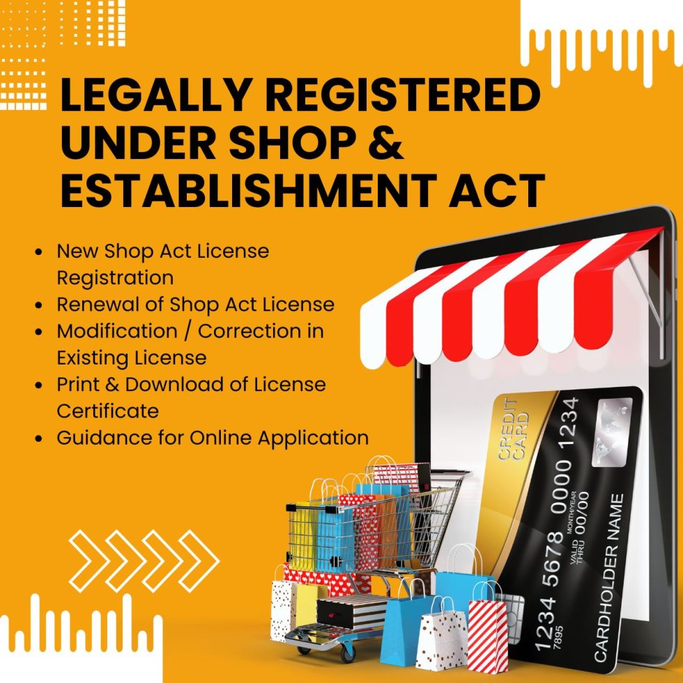 Shop Act Licence - Online Multiple Services