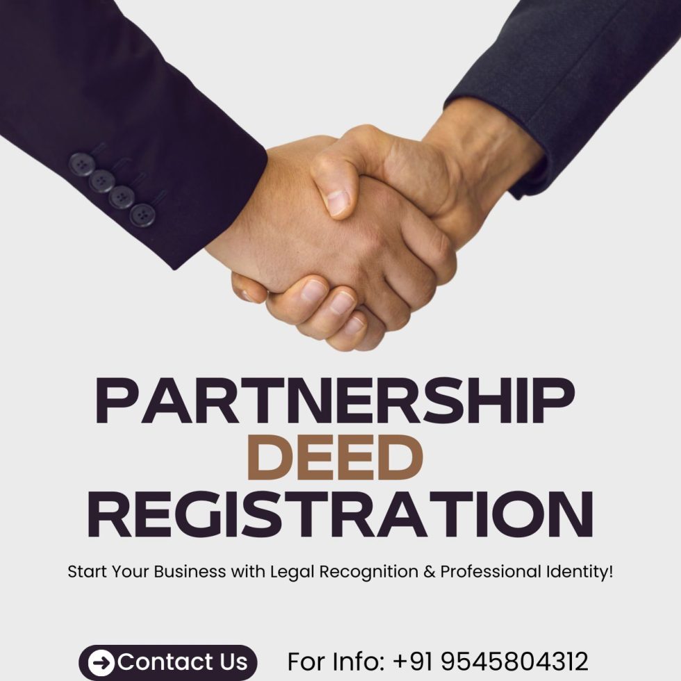 Partnership Deed Registration - Online Multiple Services