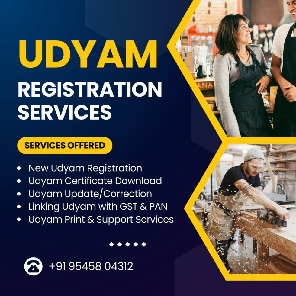 Udyam Registration - Online Multiple Services